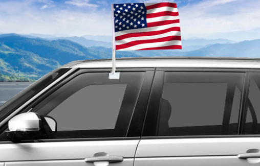 Venta de Banderas y Astas para Carros - RaqLe